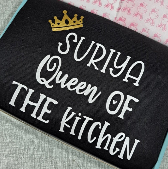 Hari Raya 2024 Personalised Adult Apron - Queen Of The Kitchen (Island ...