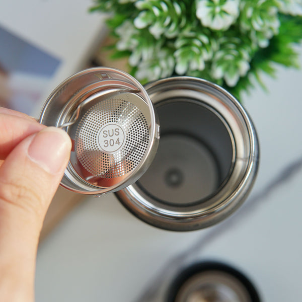 Personalized Vacuum Flask With Temperature Display (White) | Giftr ...